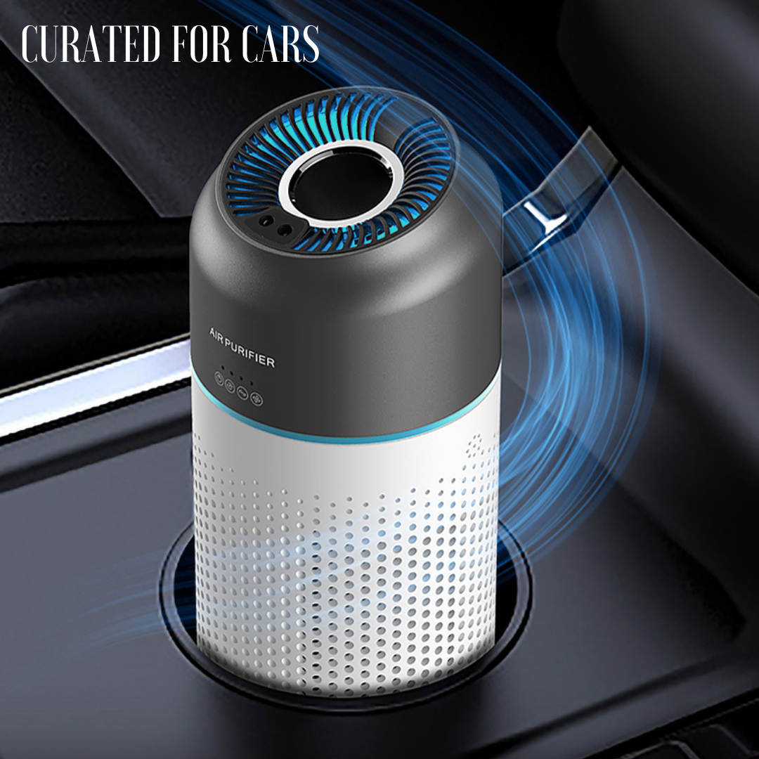 Portable Gesture Controlled Car Air Purifier – Curated For Cars